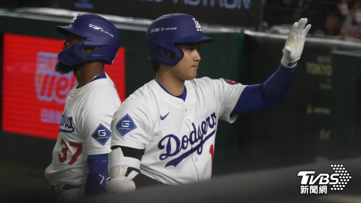 MLB東京賽／道奇開幕2連勝！大谷翔平本季首轟「結果有點微妙」│TVBS新聞網