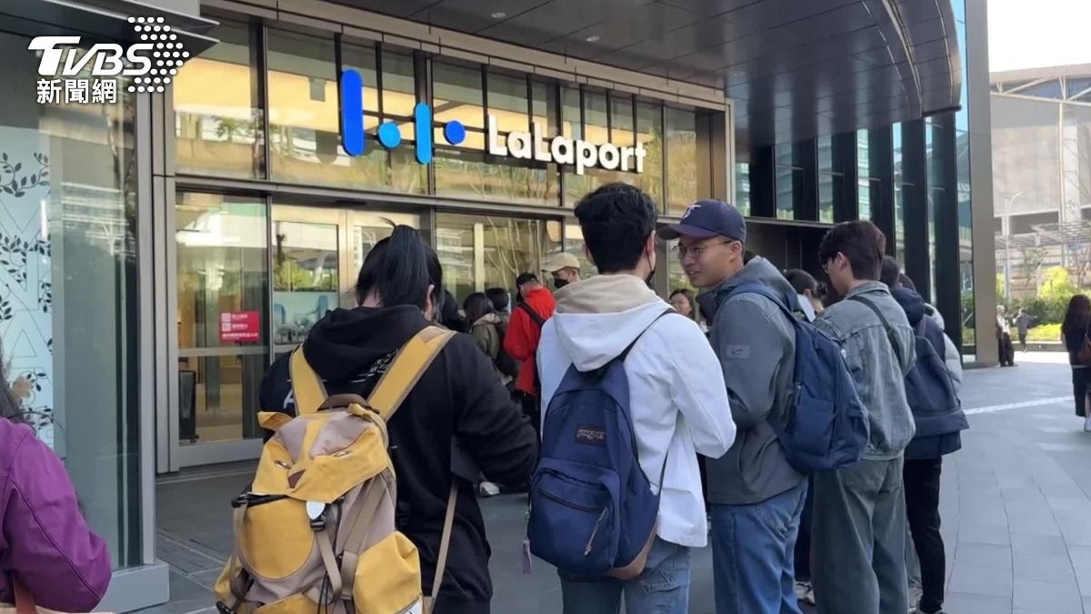 南港LaLaport假日恐塞7萬人！ 名店需排逾1hr│TVBS新聞網