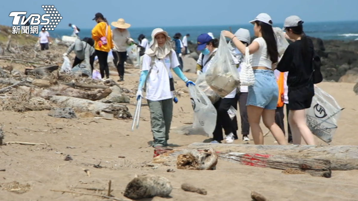 群星淨灘快來看！TVBS GOOD出動淨灘垃圾減9成│TVBS新聞網