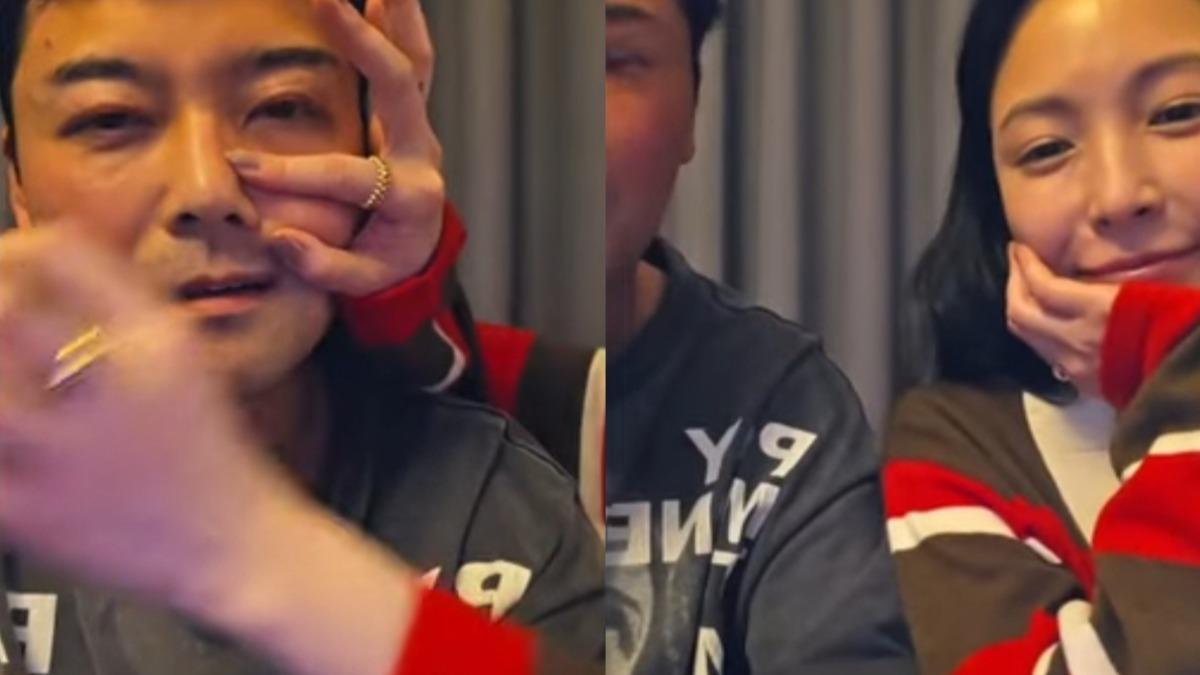 BoA眼神迷濛醉躺全炫茂肩膀！「親密捏臉全播出」公司嚇瘋急call│TVBS新聞網