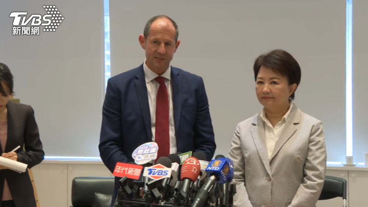 歐洲經貿辦事處長訪台中 盧秀燕提2大建議：籲降低台歐關稅│TVBS新聞網