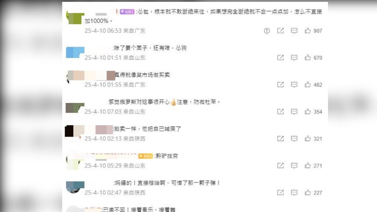 僅對中國加徵關稅！陸網酸川普「不敢直接絕交」：建議加到250％│TVBS新聞網