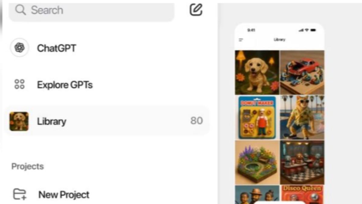 ChatGPT再升級！「圖庫」功能上線 一鍵找回AI生成圖片│TVBS新聞網
