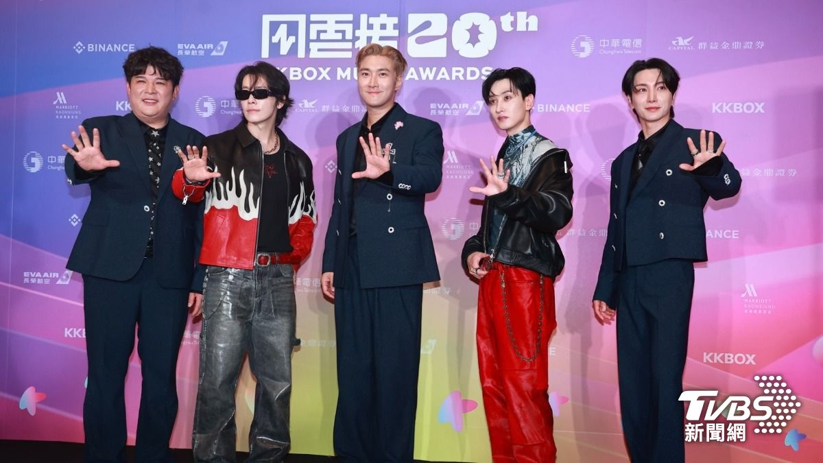 KKBOX風雲榜／SJ來台當灶咖！東海甜喊「我們是家人」 利特搶吃高雄味│TVBS新聞網