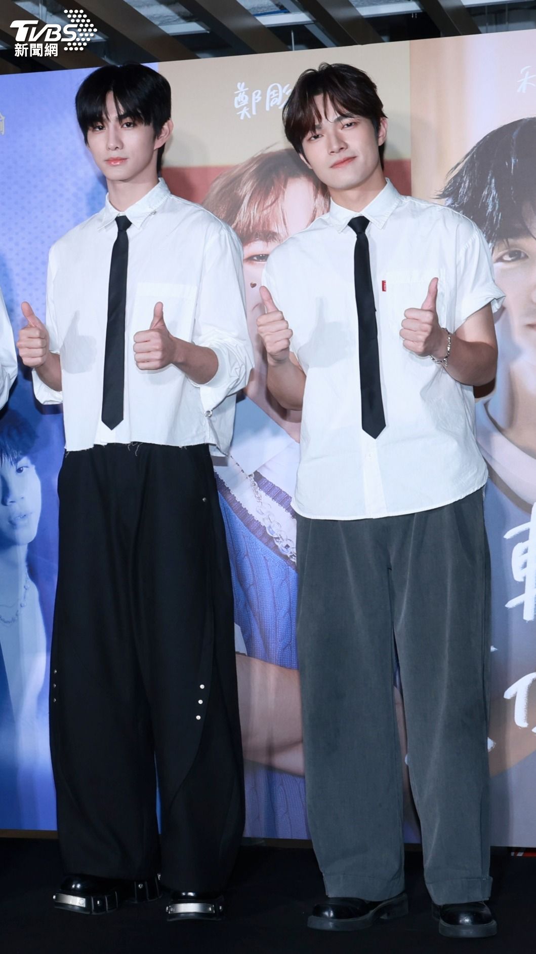 F.F.O張鈞嘉BL劇搭檔ARKis禾雁凱 「沒親過男生」對吻戲緊張│TVBS新聞網