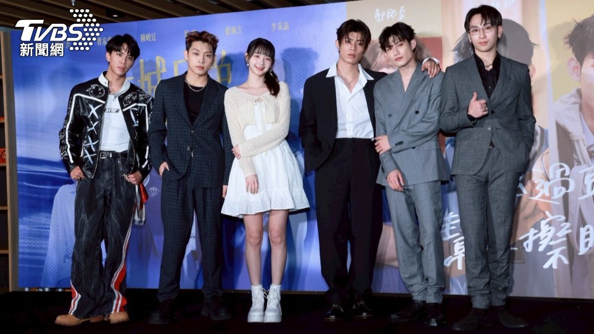 F.F.O張鈞嘉BL劇搭檔ARKis禾雁凱 「沒親過男生」對吻戲緊張│TVBS新聞網