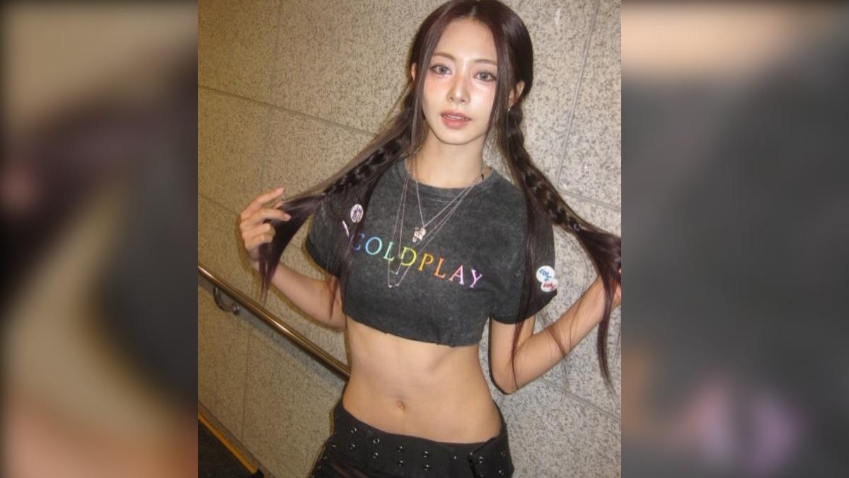 子瑜胸下短T辣露水蛇腰 「身材再進化」網友訝異：簡直是AI│TVBS新聞網