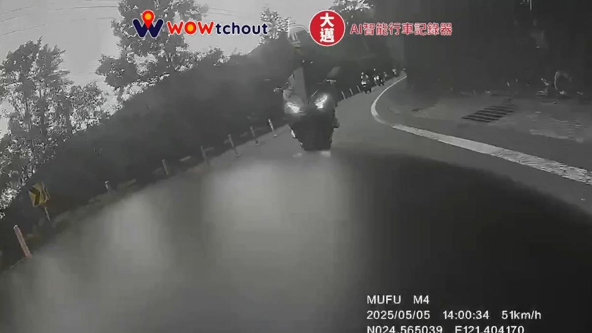 北宜公路交管 竟「雙向通行」2重機對撞│TVBS新聞網