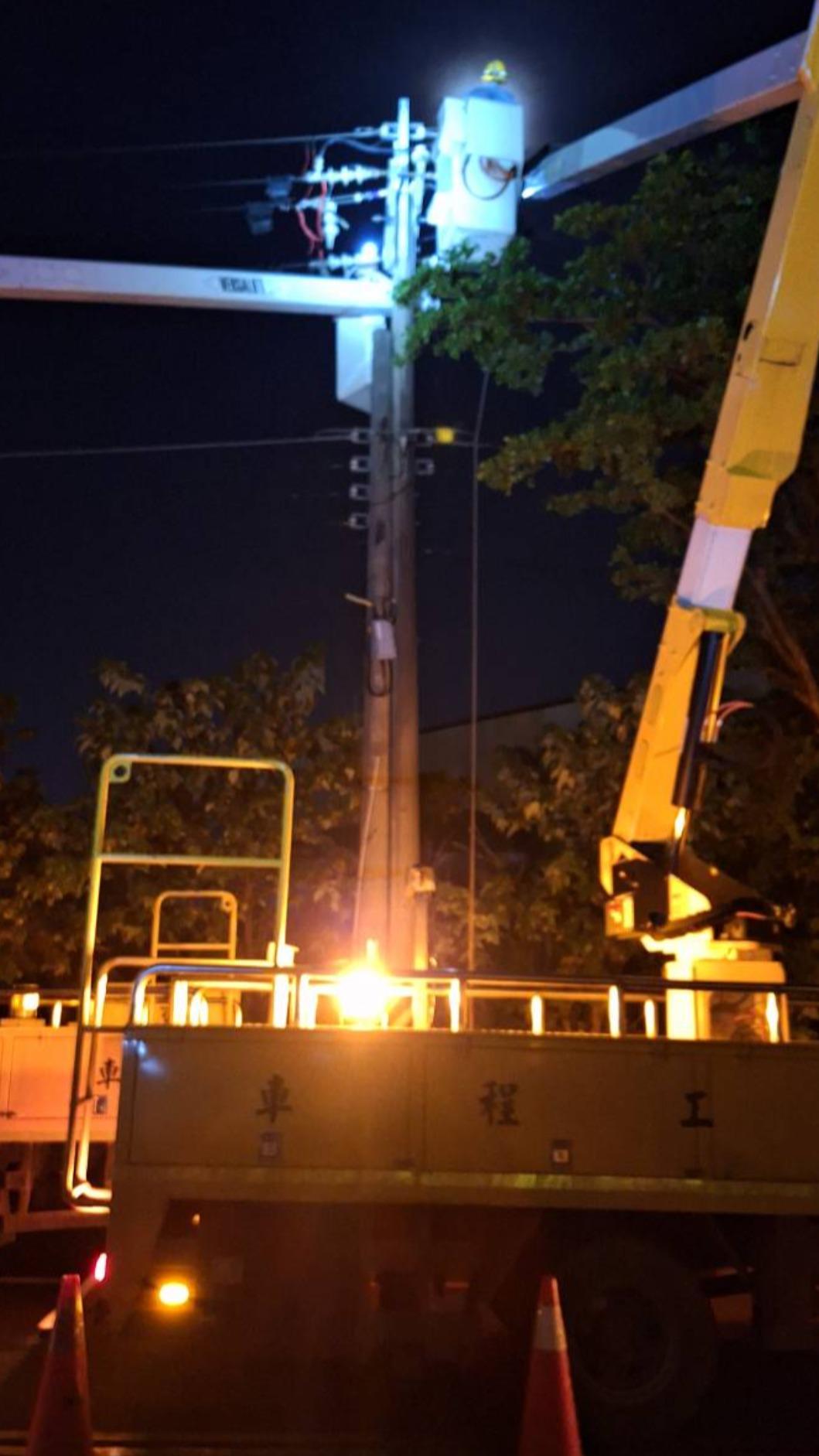 大蛇竄高壓線路觸電慘死 火花飛濺險釀火災│TVBS新聞網