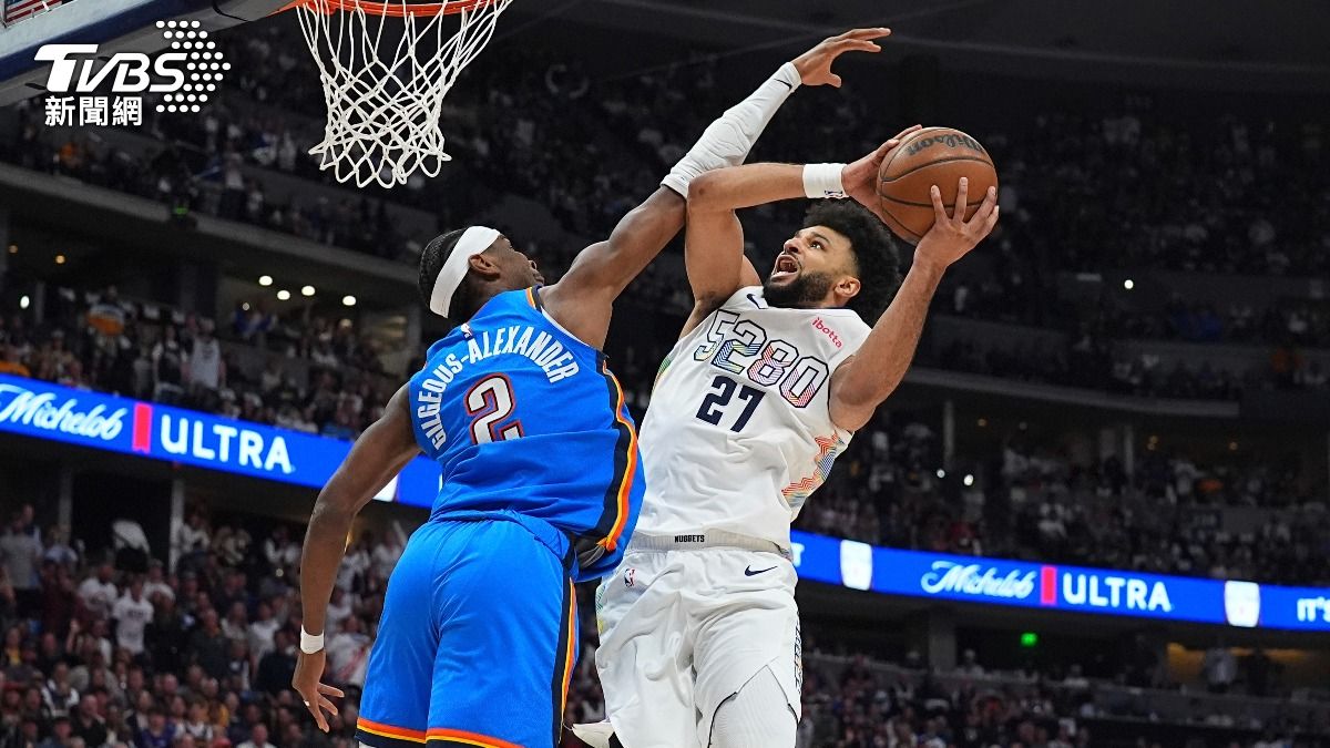 NBA季後賽／金塊雙星合轟54分！連2輪逼出搶七 雷霆回家拚關門│TVBS新聞網