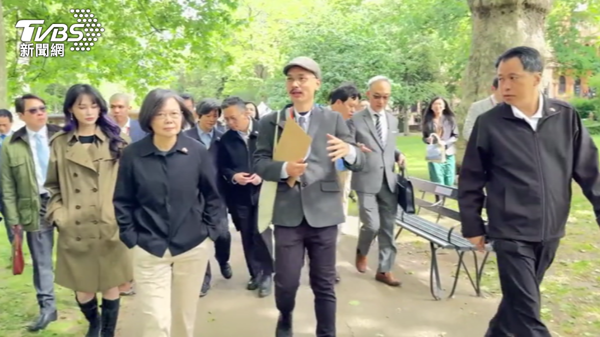 蔡英文重回倫敦 餐敘驚見「留學中賴品妤」│TVBS新聞網