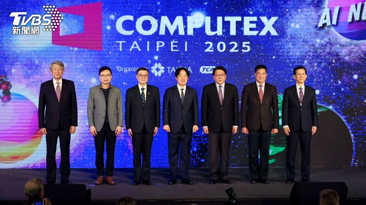 賴清德COMPUTEX樂見輝達選台北 喊話企業組抗紅色供應鏈國家隊│TVBS新聞網