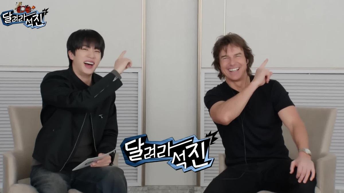 夢幻聯動！湯姆克魯斯上JIN節目「世紀同框」 阿湯哥告白：我是BTS粉絲│TVBS新聞網