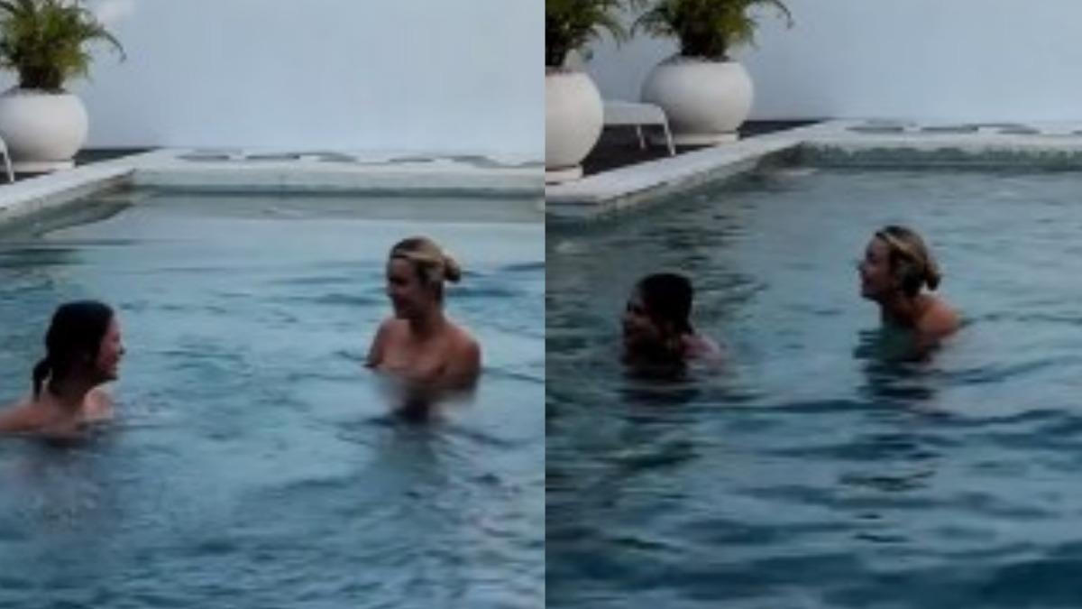 以為包棟爽裸泳！正妹突見陌生男走出房門 尷尬遮身畫面曝│TVBS新聞網