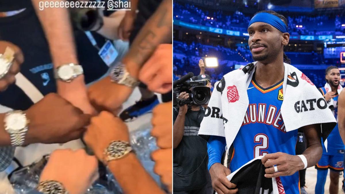 NBA／SGA奪年度MVP「送全隊勞力士」 豪氣大手筆嗨翻更衣室│TVBS新聞網