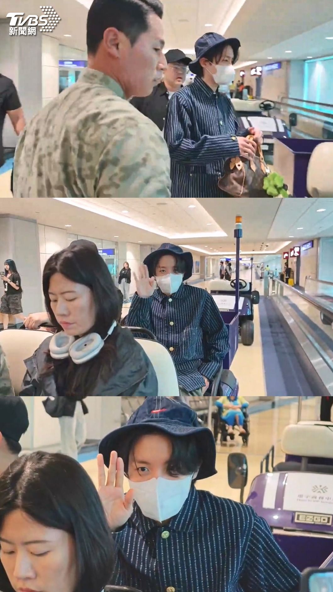 直擊／韓流占桃機！j-hope、蘇志燮狂揮手 NCT WISH當場累趴│TVBS新聞網