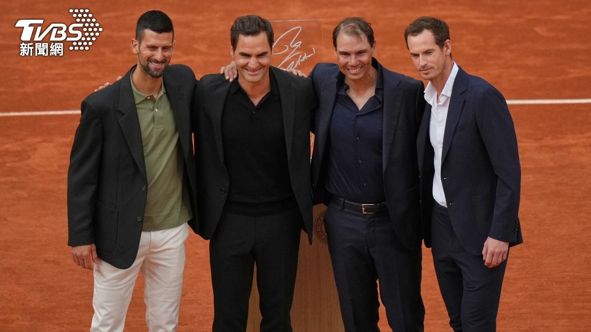 致敬紅土之王納達爾! ＂網壇F4＂法網合體│TVBS新聞網
