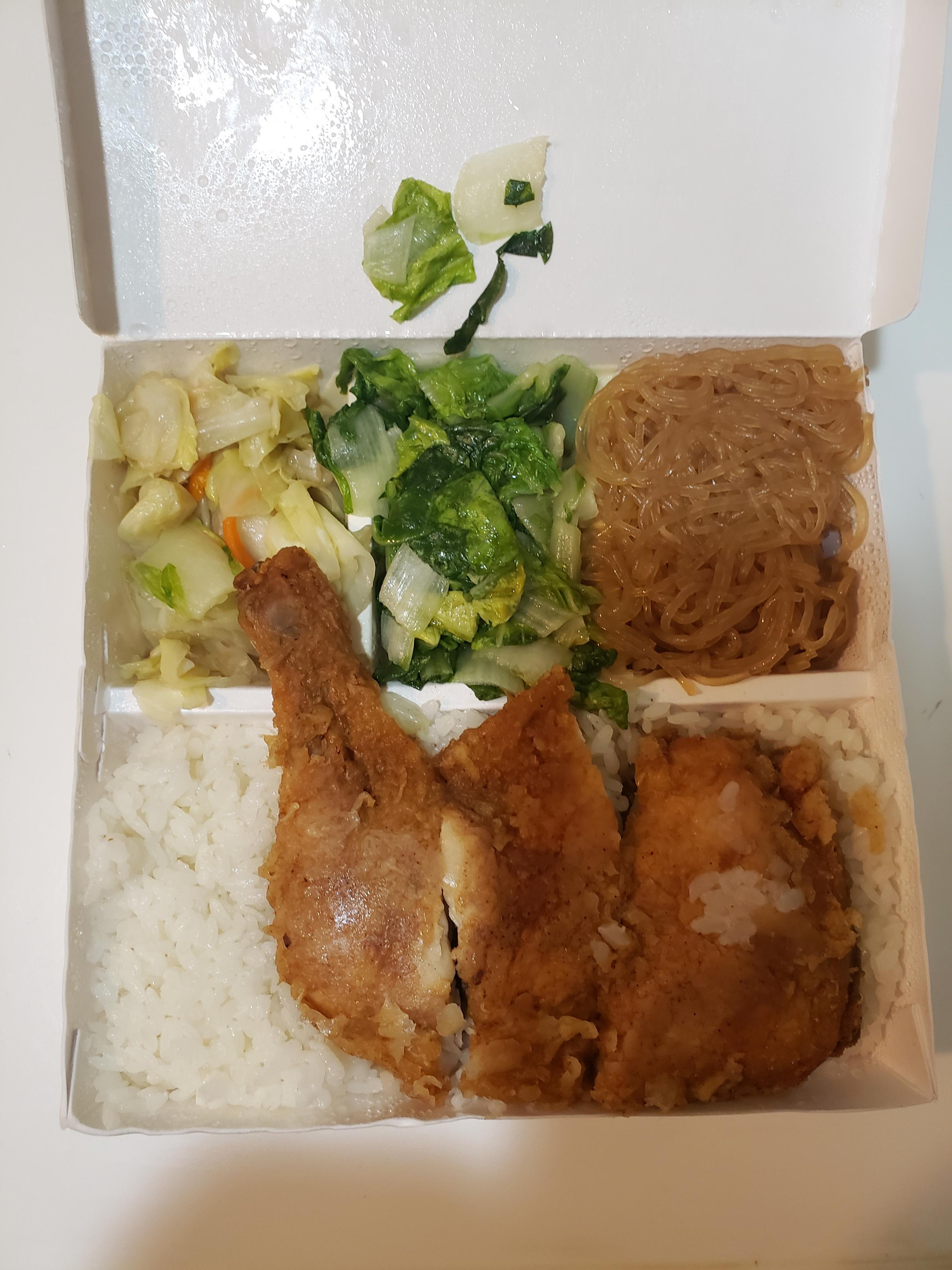 台北「雞腿便當」僅105元！配菜份量曝光 網驚：比中南部還便宜│TVBS新聞網