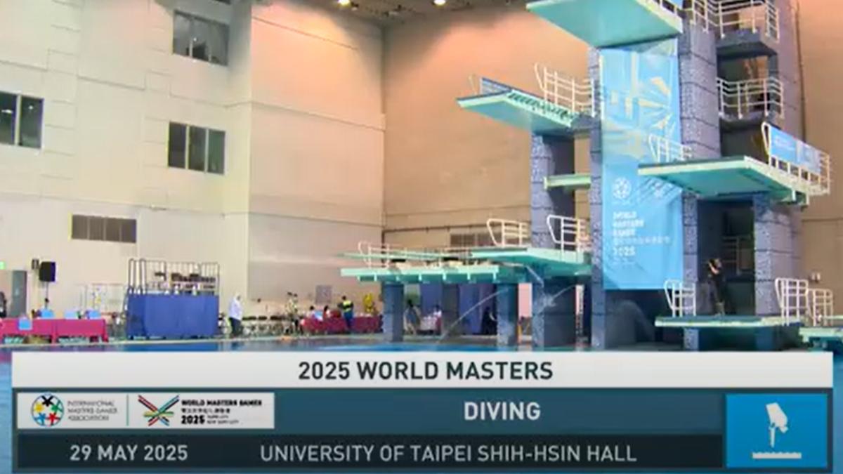 世壯運／台灣跳水選手「720度側身」炸入水中 網：姿勢100分│TVBS新聞網