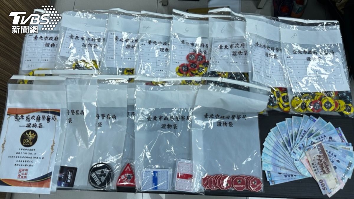 德州撲克賭場藏身大安區商辦 警突襲逮11人依法送辦│TVBS新聞網