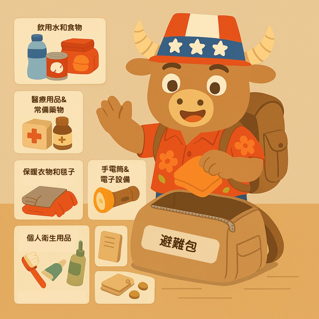 AIT籲「備好避難包」！應對突發狀況 7大物品不可少│TVBS新聞網