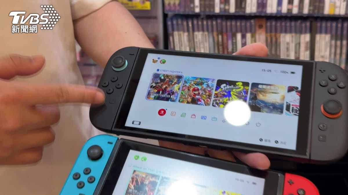 任天堂Switch 2 7月開賣！手把磁吸當滑鼠 遊戲畫質大升級│TVBS新聞網
