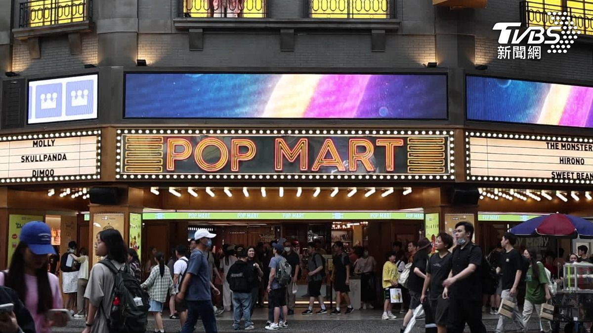 泡泡瑪特海外營收暴增480% 成TikTok銷售冠軍│TVBS新聞網