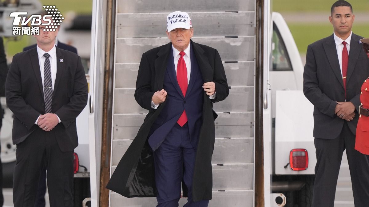 聚焦中東烽火、關稅戰！ 川普飛抵加國出席G7│TVBS新聞網