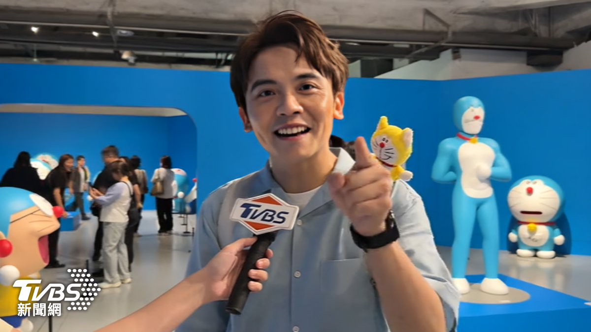 哆啦A夢展來了! 12米巨型打卡點曝光「紫薯.壓扁哆啦」搶先看│TVBS新聞網