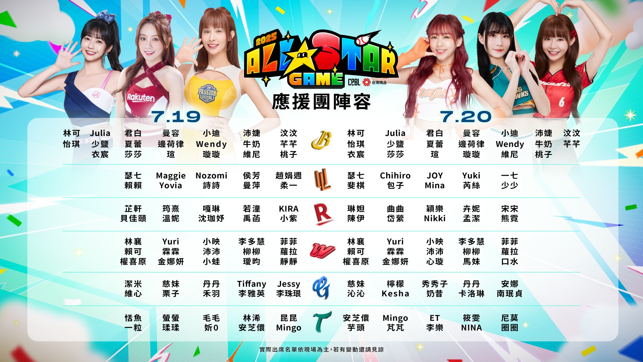 2025中職明星賽線上看｜轉播資訊、先發名單與賽程時間懶人包│TVBS新聞網