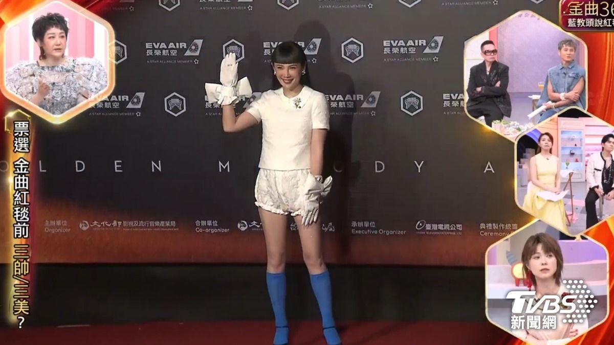 藍教頭說紅毯／娃娃白色蓬蓬褲亮相 1原因狠變「成人紙尿褲」│TVBS新聞網