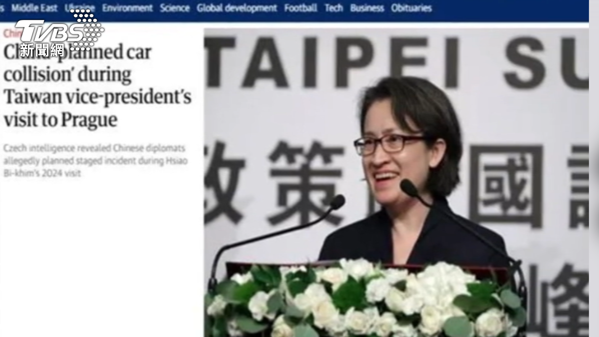 中共跟監蕭美琴 登上「英國衛報」國際版面│TVBS新聞網