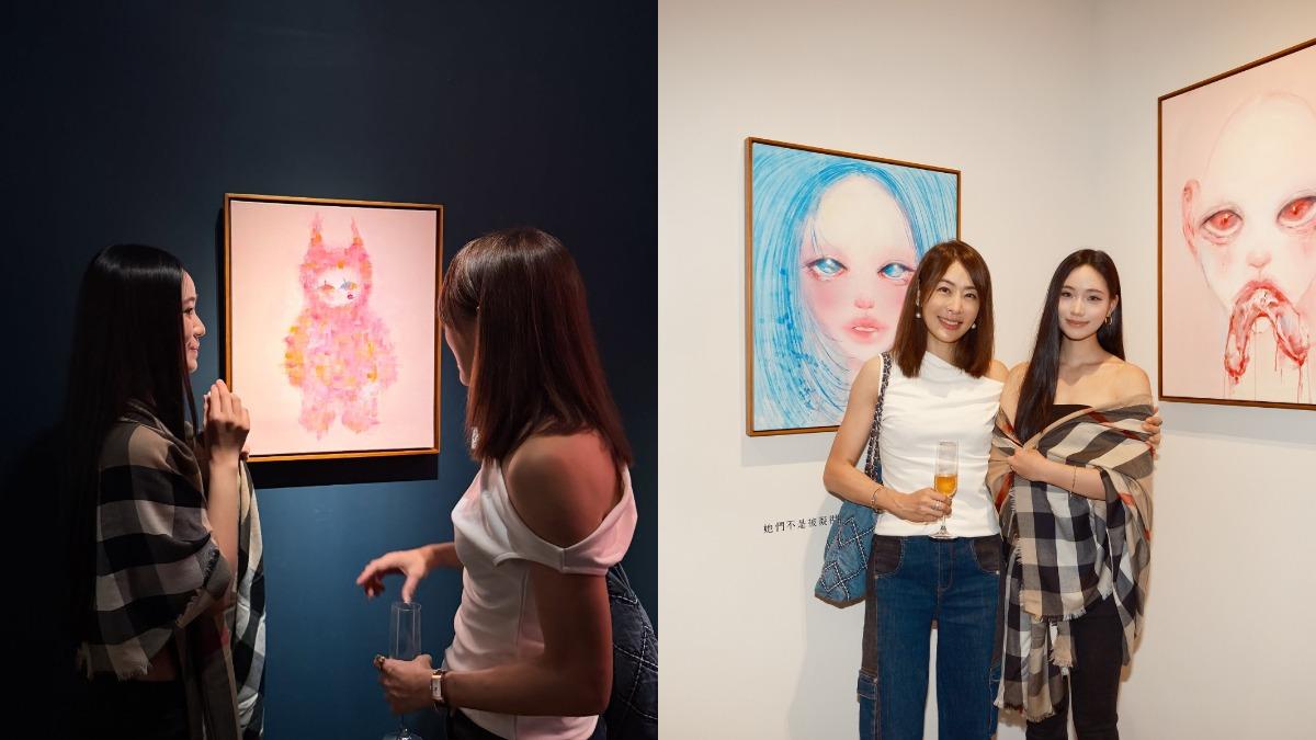 小S女兒Lily首辦畫展！賈永婕隨性穿搭不失優雅 她少女感十足│TVBS新聞網