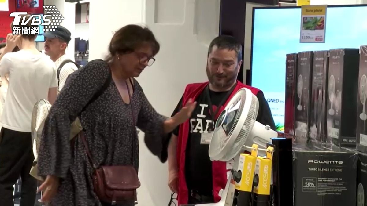 體感直逼50℃！南法熱浪引野火 溫網熱到像火爐│TVBS新聞網