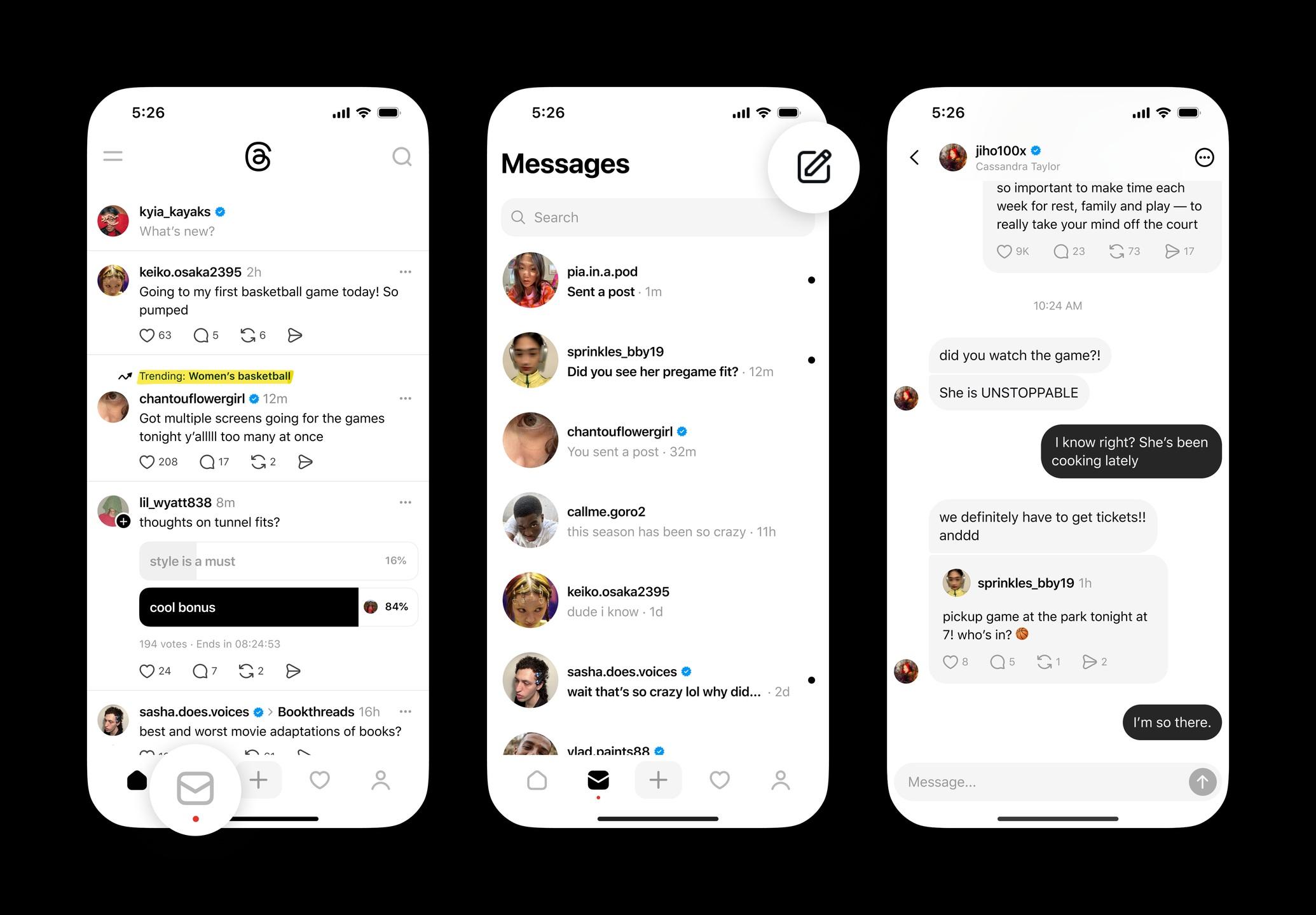 Threads開放私訊功能！2條件限制曝光 網友直呼不需要│TVBS新聞網