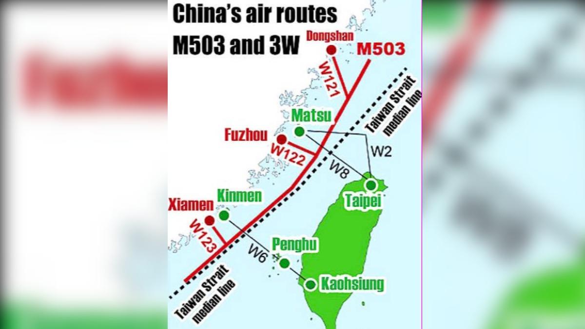 漢光演習前「中國突開通敏感航道」 路透：北京對台施壓升級│TVBS新聞網