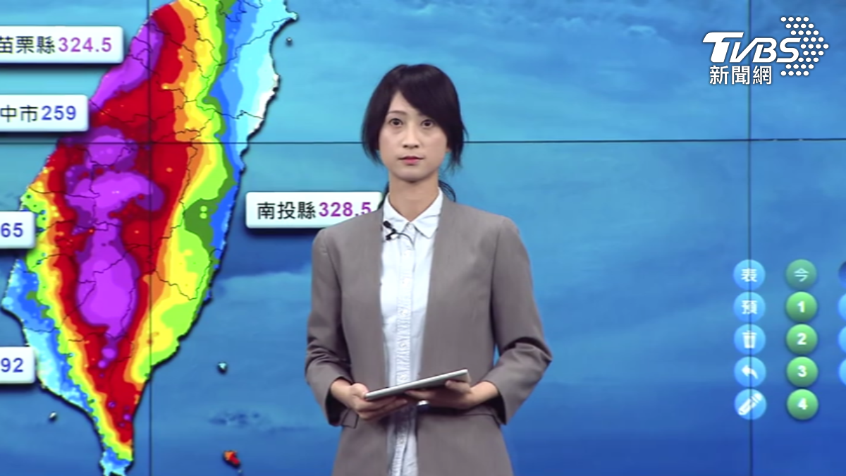 大低壓帶「西南風助攻」！ 南投苗栗雨量近350毫米 啟動大規模劇烈豪雨加強作業│TVBS新聞網
