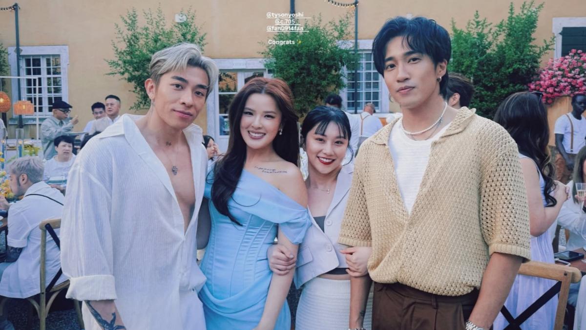 太浪漫！香港天王砸850萬義大利辦婚禮 愛妻飄孕味美成這樣│TVBS新聞網