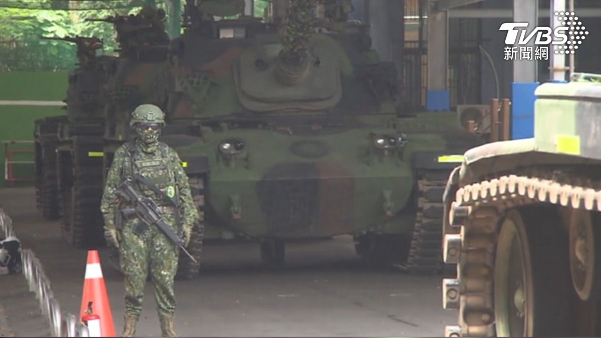 島上抗敵成必然？ 漢光Day8 邁向持久作戰 校園化為戰車保修廠│TVBS新聞網