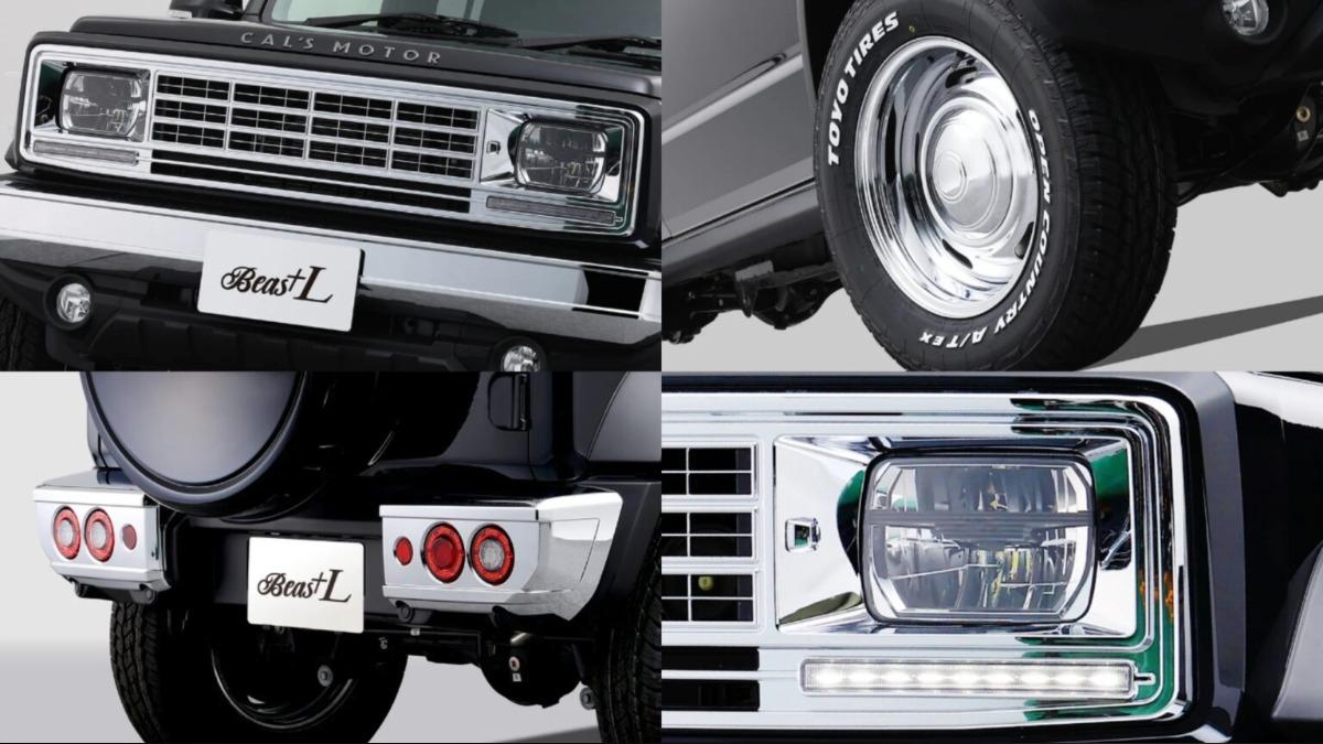 五門Jimny狂賣5萬台！改裝廠推「Beas+L」 美式硬派造型超吸睛│TVBS新聞網