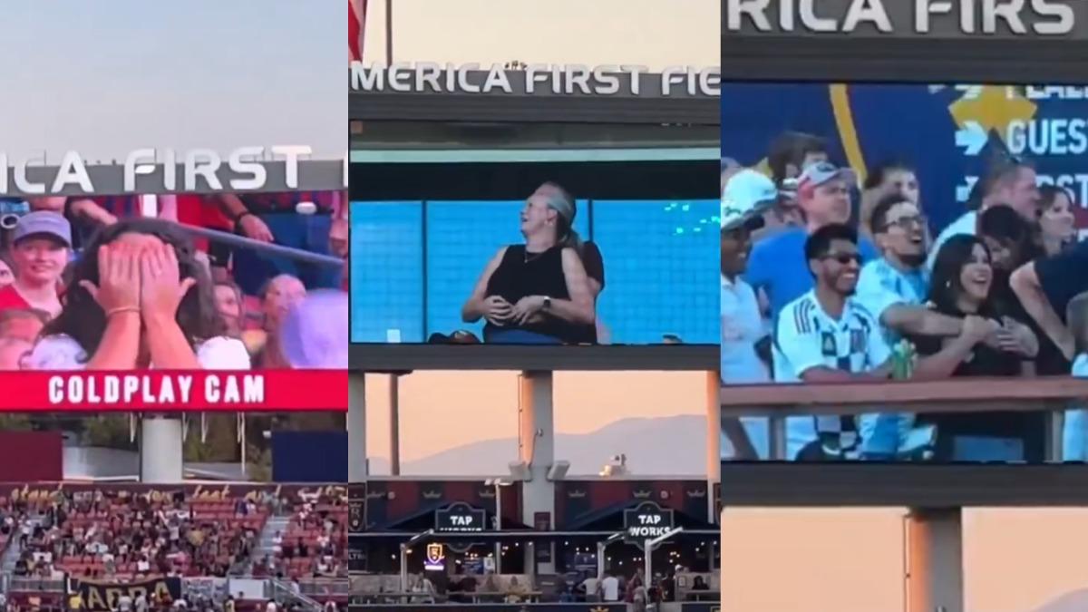 Coldplay抓姦最新畫面！被Kiss Cam拍到前CEO激吻女HR│TVBS新聞網