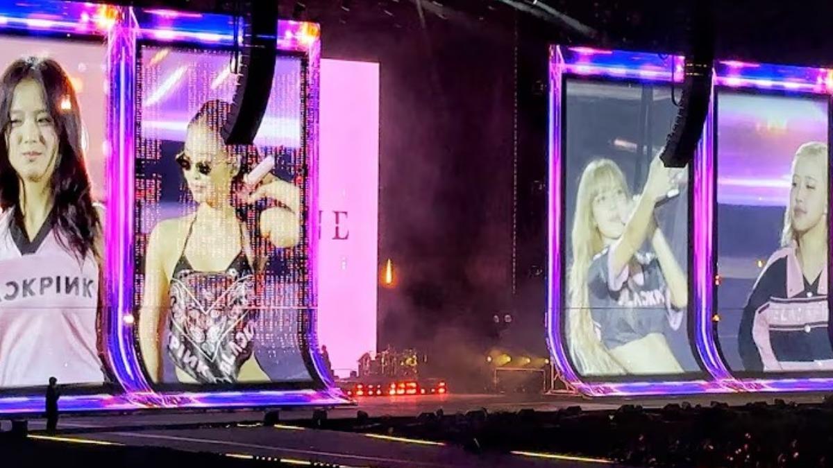 BLACKPINK彩蛋超驚喜！首合體唱《APT.》 朴彩英下樓梯跌倒│TVBS新聞網