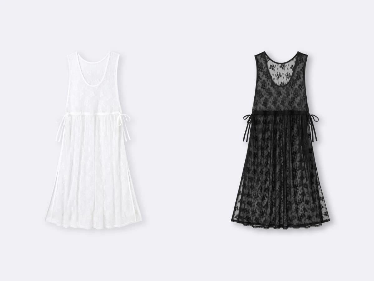 便宜又好看！GU「蕾絲透膚連身裙」入手不用200元 3種穿搭超有型│TVBS新聞網