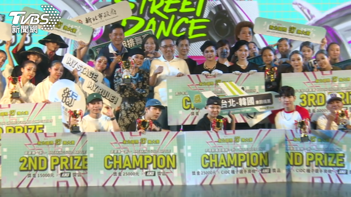 為國爭光！新北街舞大賽前3名將赴韓比賽│TVBS新聞網