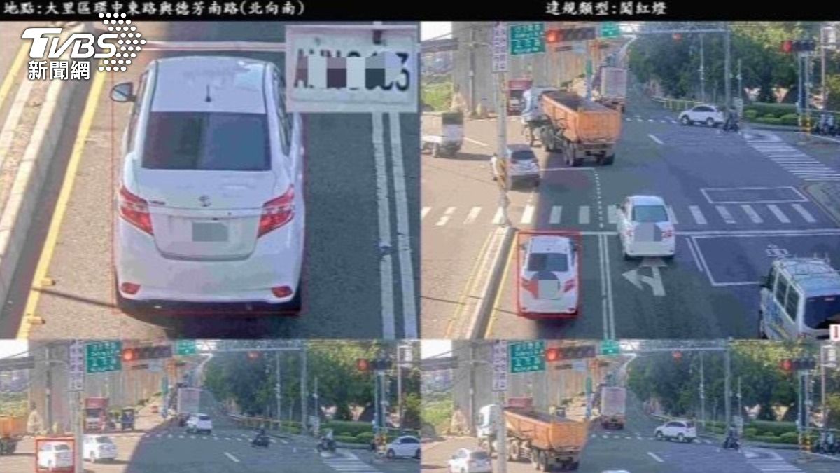 台中人注意！3路口半年開4487張罰單 最少罰269萬│TVBS新聞網