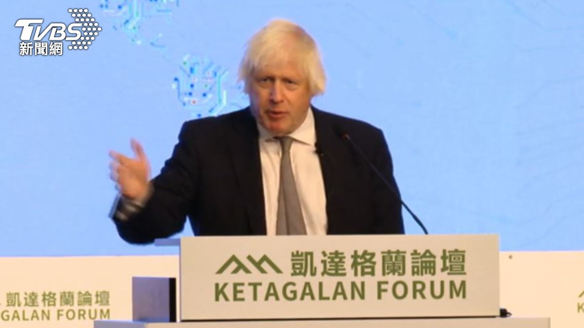 前英相強生首訪台 總統：明年國防預算達GDP3％│TVBS新聞網