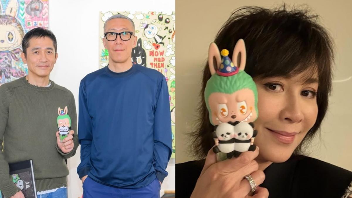 梁朝偉喜獲特別版Labubu 轉贈老婆劉嘉玲興奮自拍連發│TVBS新聞網