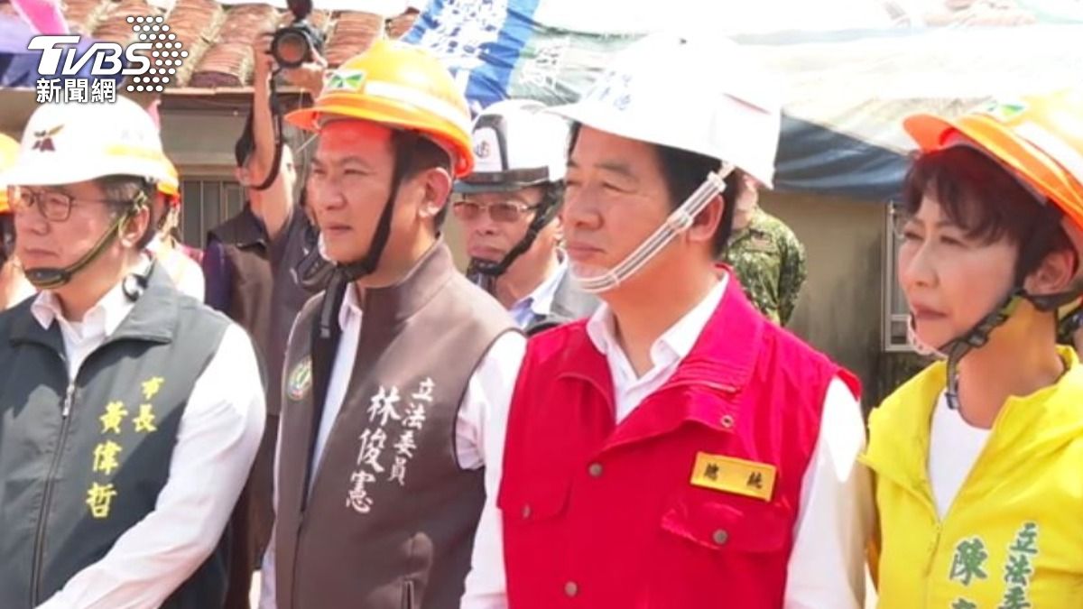 向災民道歉！ 總統：謝「候選人」拆帆布蓋屋頂│TVBS新聞網