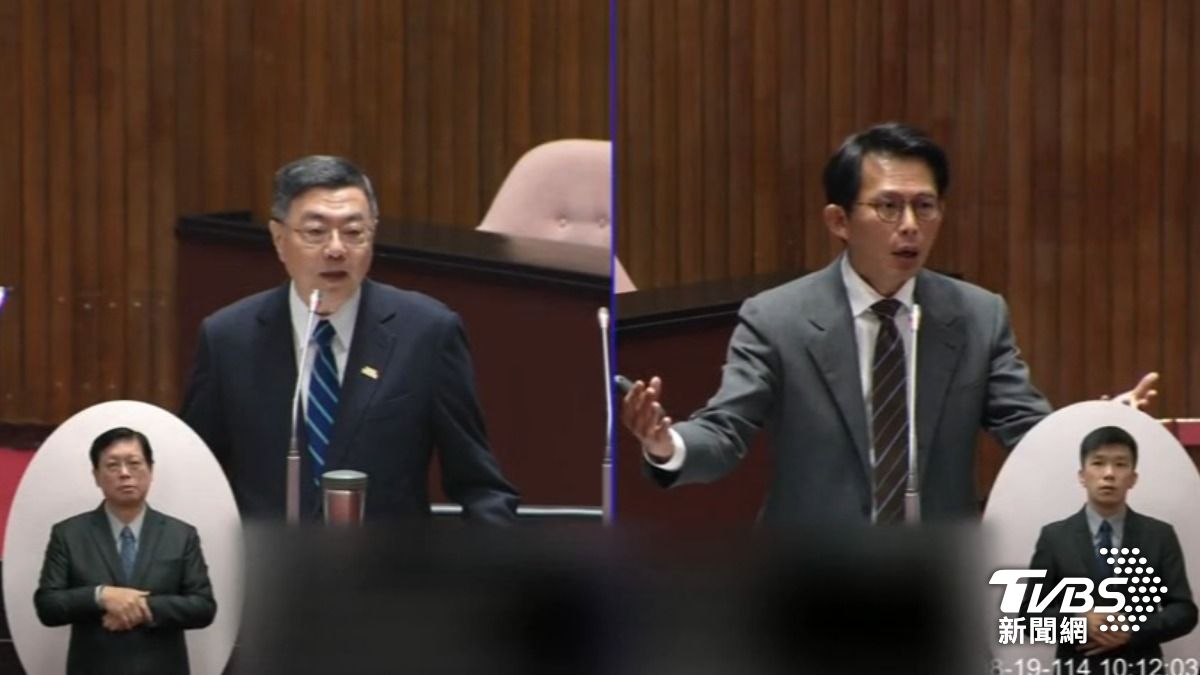 不甩生日祝福！ 黃國昌敲桌轟卓榮泰：整天哭窮│TVBS新聞網