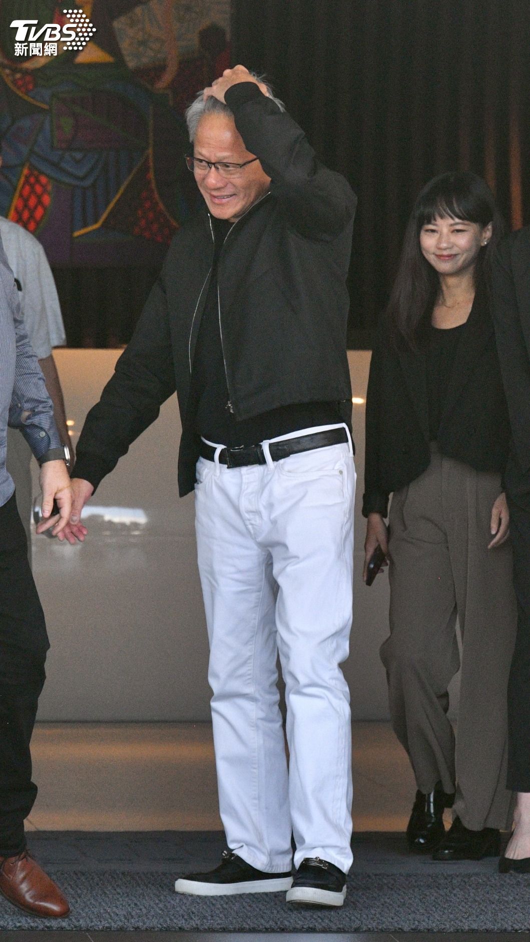 黃仁勳快閃台灣！「核電、H20晶片」全都說 重點一次看│TVBS新聞網